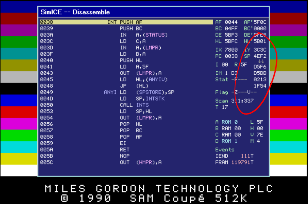 Graphics in Assembler for the SAM Coupé – PJG Creations